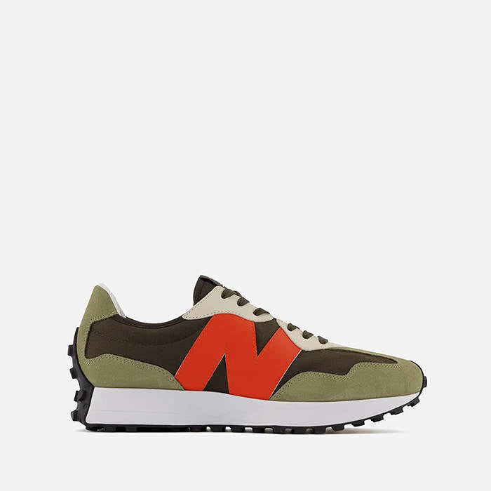 New Balance MS327 Khaki - Heren Sneaker - MS327BE